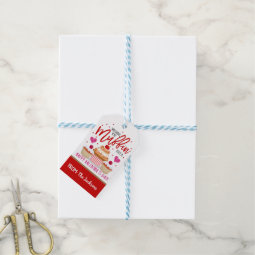 Valentines Muffin Gift Tag | Zazzle