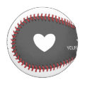 Valentines You're A Great Catch Personalized Baseball | Zazzle
