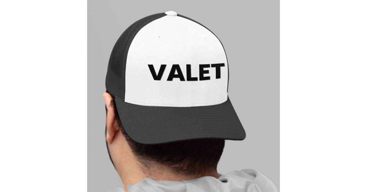 Valet Trucker Hat | Zazzle