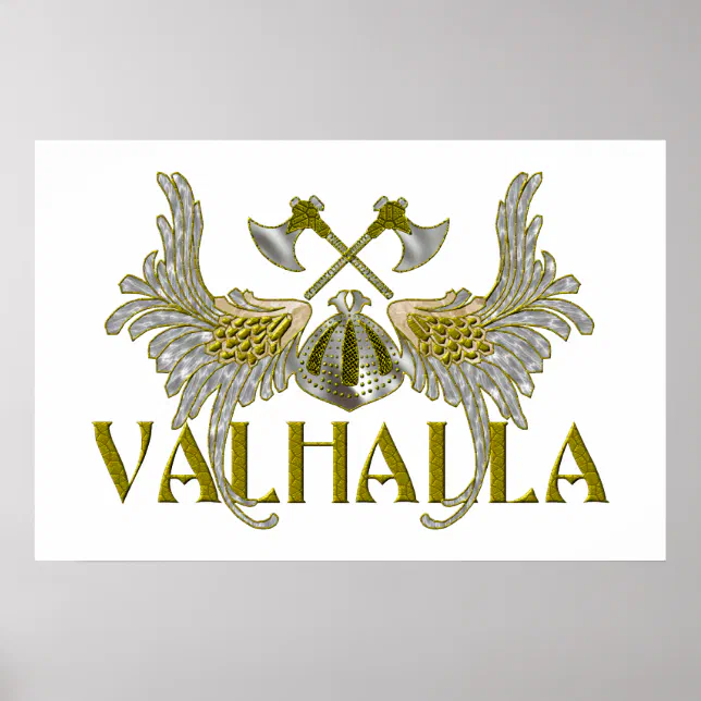 Valhalla Poster | Zazzle