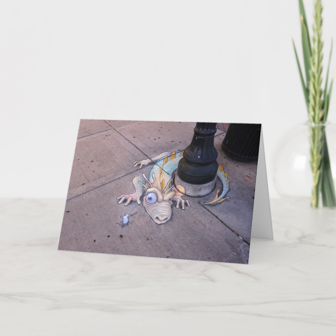 Valiant Mouse of Ferndale card | Zazzle