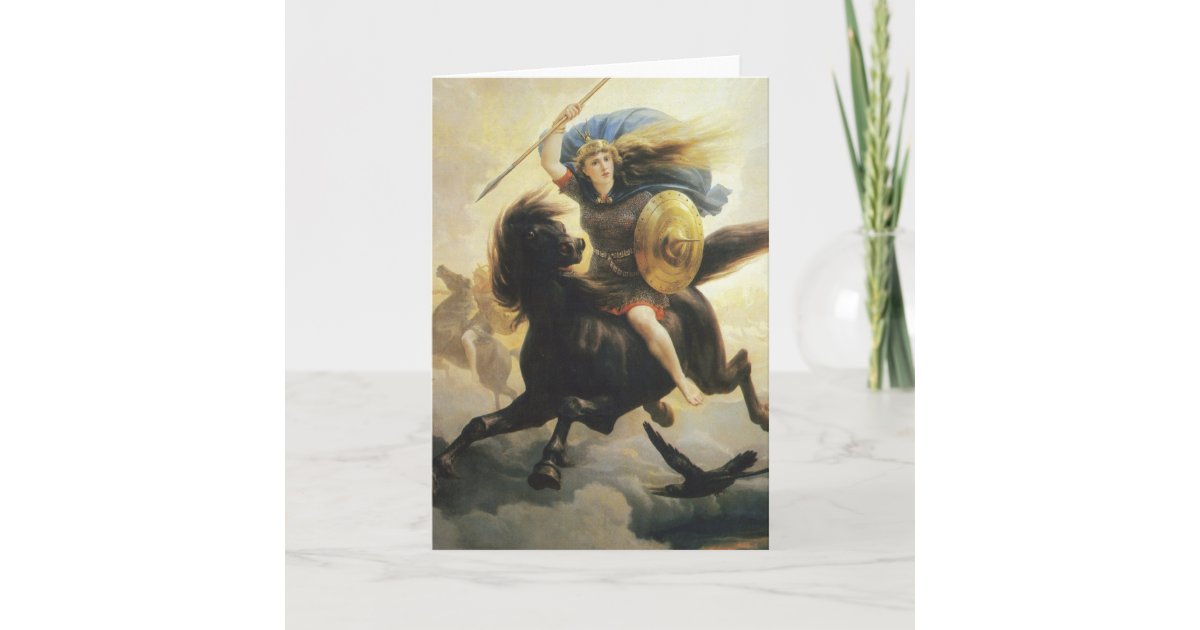 Valkyrie Card | Zazzle