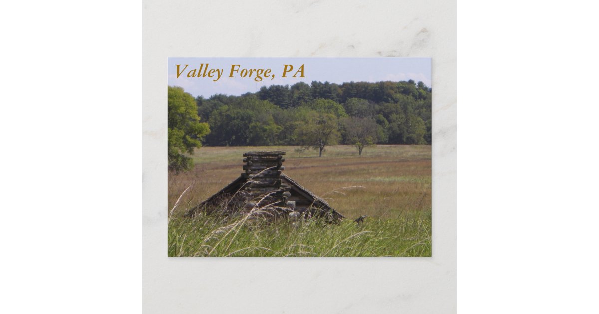 Valley Forge Postcard | Zazzle