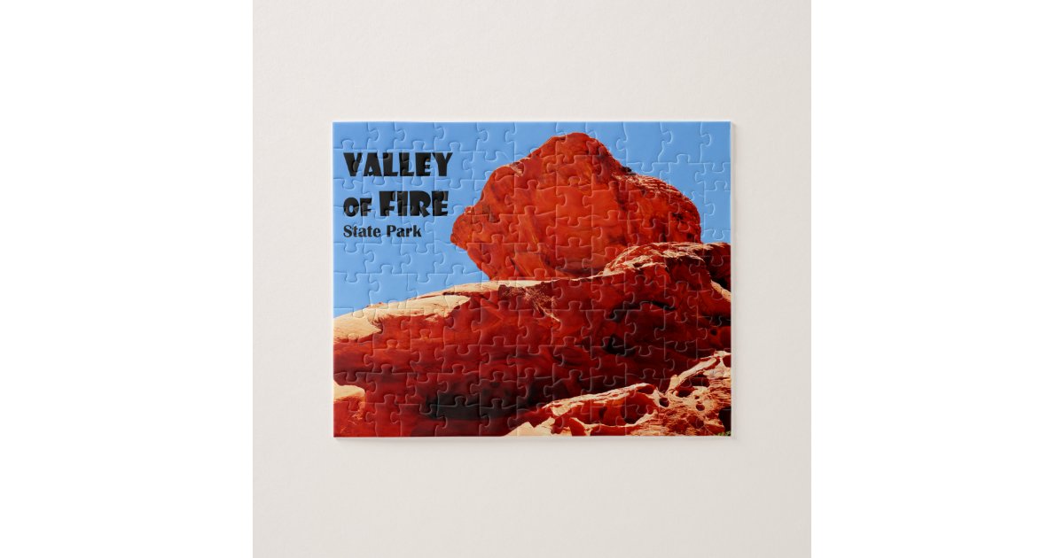 Valley of Fire State Park Nevada America USA Jigsaw Puzzle | Zazzle
