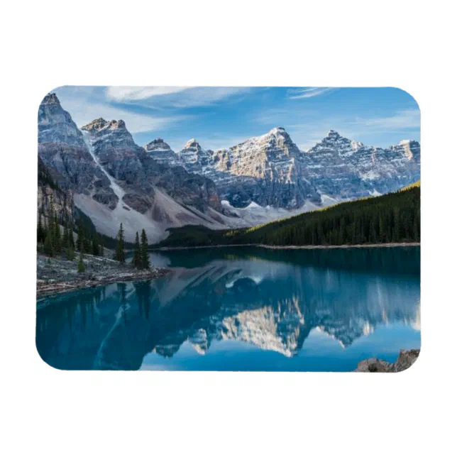 Valley of the Ten Peaks, Banff National Park Magnet | Zazzle