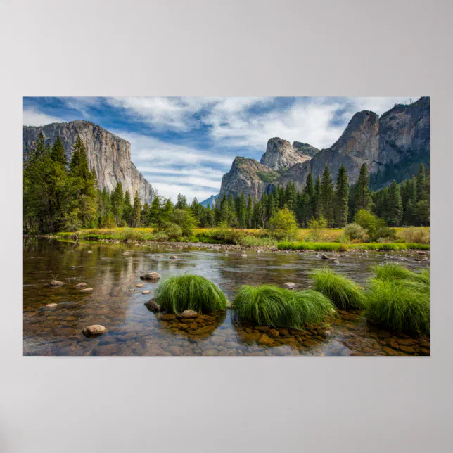 Valley View in Yosemite National Park Poster | Zazzle