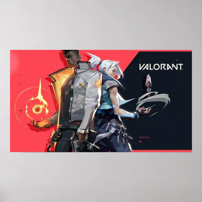 Valorant From Riot Games Poster | Zazzle