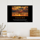 Values Poster | Zazzle