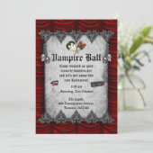 Vampire Ball Halloween Party Invitation | Zazzle