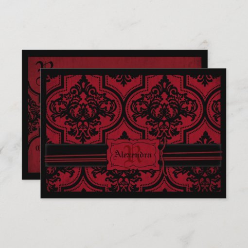 Vampire Birthday RSVP Card | Zazzle