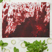 Vampire Blood Dripping Pool Kitchen Dish Towel | Zazzle