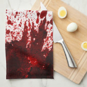Vampire Blood Dripping Pool Kitchen Dish Towel | Zazzle