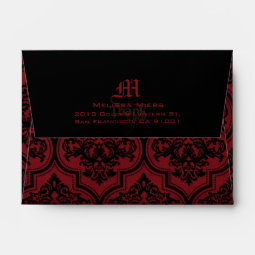 Vampire Bride A6 Envelope | Zazzle