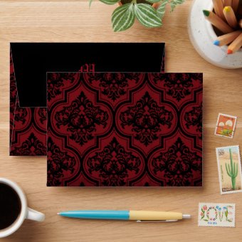 Vampire Bride A6 Envelope | Zazzle