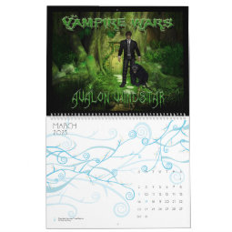 Vampire Calander Calendar | Zazzle