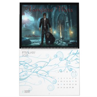 Vampire Calander Calendar | Zazzle