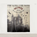 Vampire Castle Halloween Photo Booth Backdrop | Zazzle