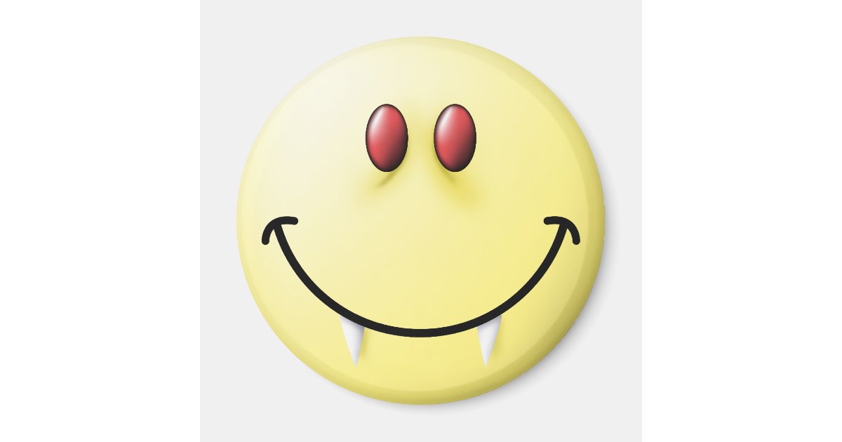 Vampire Face Magnet | Zazzle