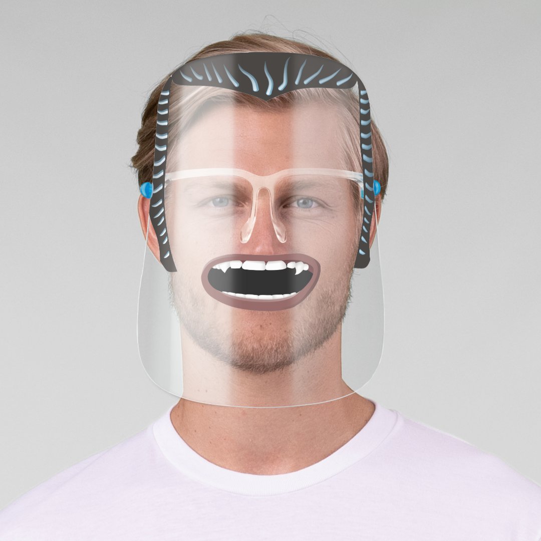 Vampire Face Shield | Zazzle
