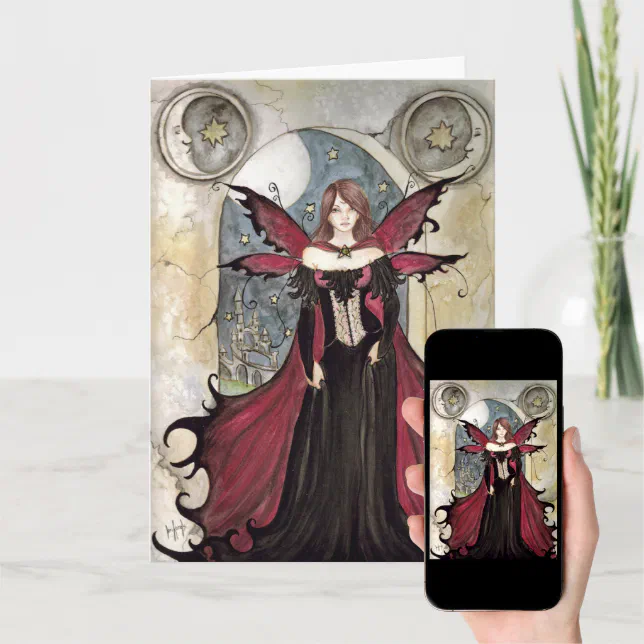 Vampire Fairy Card | Zazzle