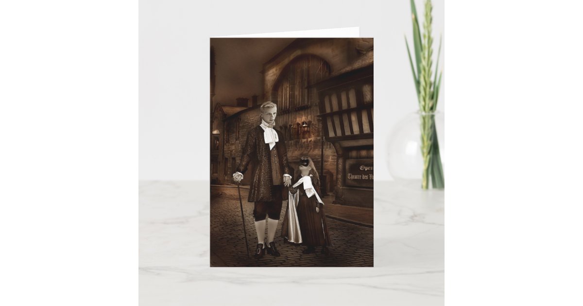 Vampire Greeting Card | Zazzle