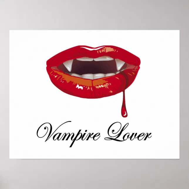 Vampire Lover poster | Zazzle