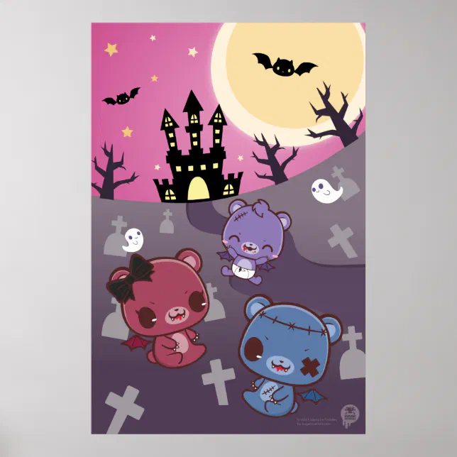Vampire Teddies Poster | Zazzle