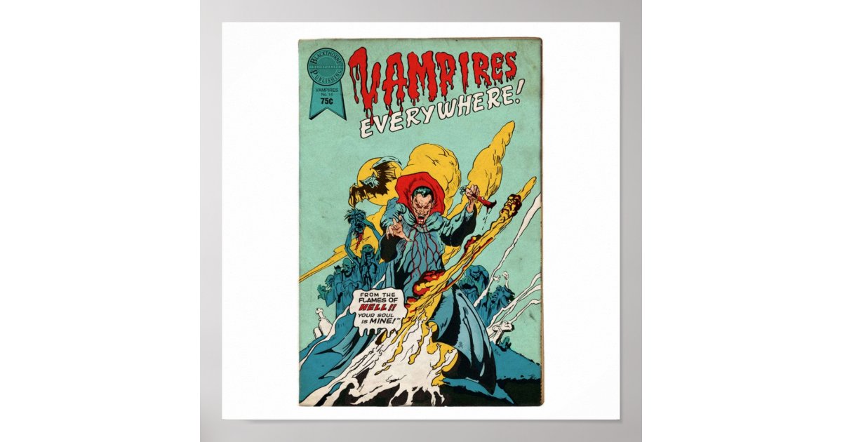 Vampires Everywhere Poster | Zazzle
