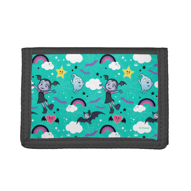 Vampirina & Demi | Friends are Magical Pattern Trifold Wallet | Zazzle