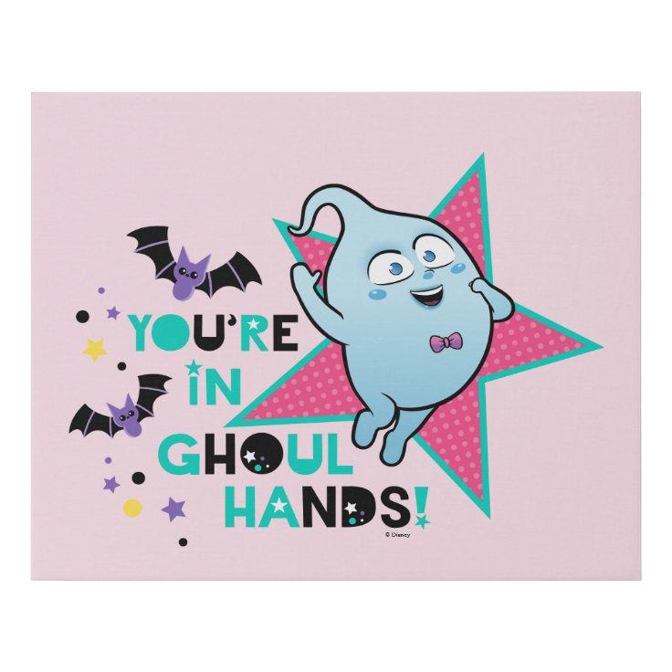 Vampirina | Demi - You're in Ghoul Hands! Faux Canvas Print | Zazzle