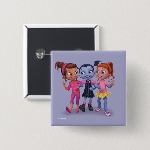 Vampirina & the Ghoul Girls Button | Zazzle