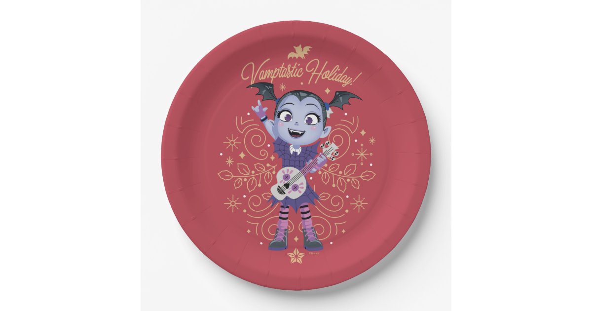 Vampirina | Vamptastic Holiday! Paper Plates | Zazzle