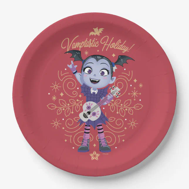Vampirina | Vamptastic Holiday! Paper Plates | Zazzle