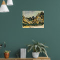VAN GOGH - MOUNTAINS AT SAINT-REMY POSTER | Zazzle