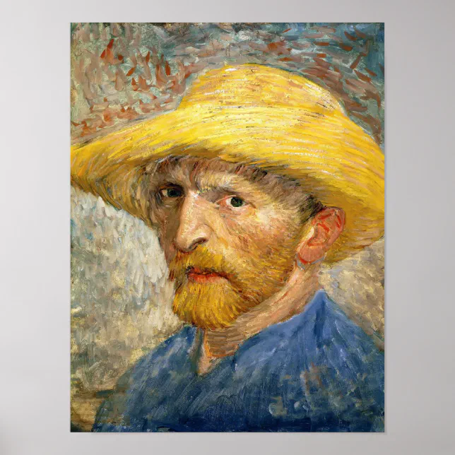 Van Gogh - Self Portrait Poster | Zazzle