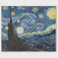 Van Gogh Starry Night Wrapping Paper | Zazzle
