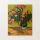 Van Gogh Vase With Oleanders And Books Floral Art Jigsaw Puzzle | Zazzle