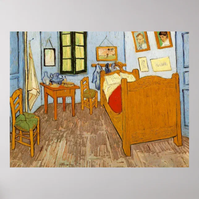Van Gogh's Bedroom Poster | Zazzle