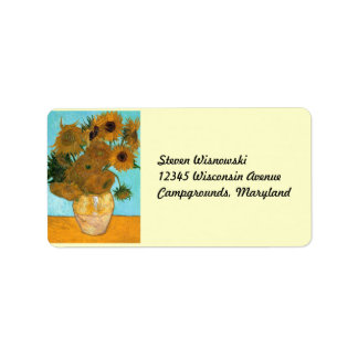 Sunflower Shipping, Address, & Return Address Labels | Zazzle