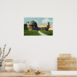 Van Vleck Observatory of Wesleyan University Poster | Zazzle
