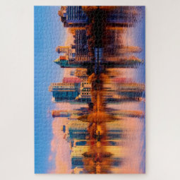 Vancouver Cityscape Jigsaw Puzzle | Zazzle