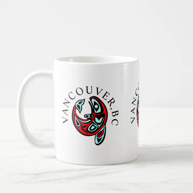 Vancouver Haida Orca Totem Tattoo Killer Whale Coffee Mug | Zazzle