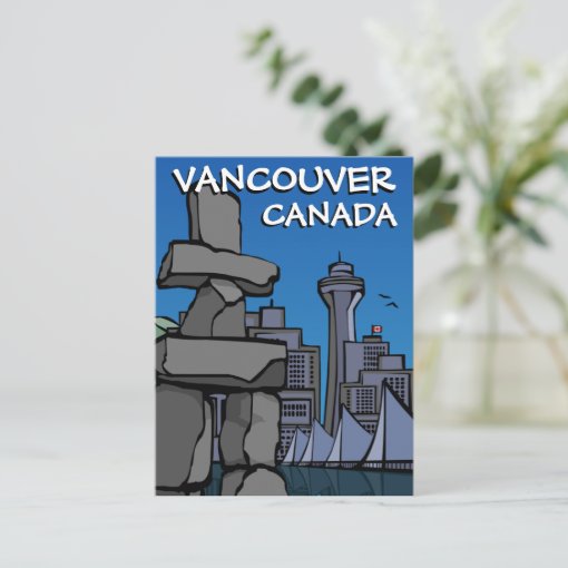 Vancouver Postcards Vancouver Landmark Cards | Zazzle