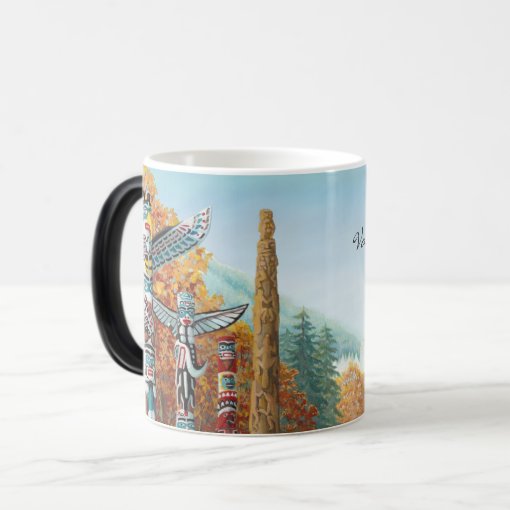 Vancouver Souvenir Morfing Cups Mugs Glasses | Zazzle