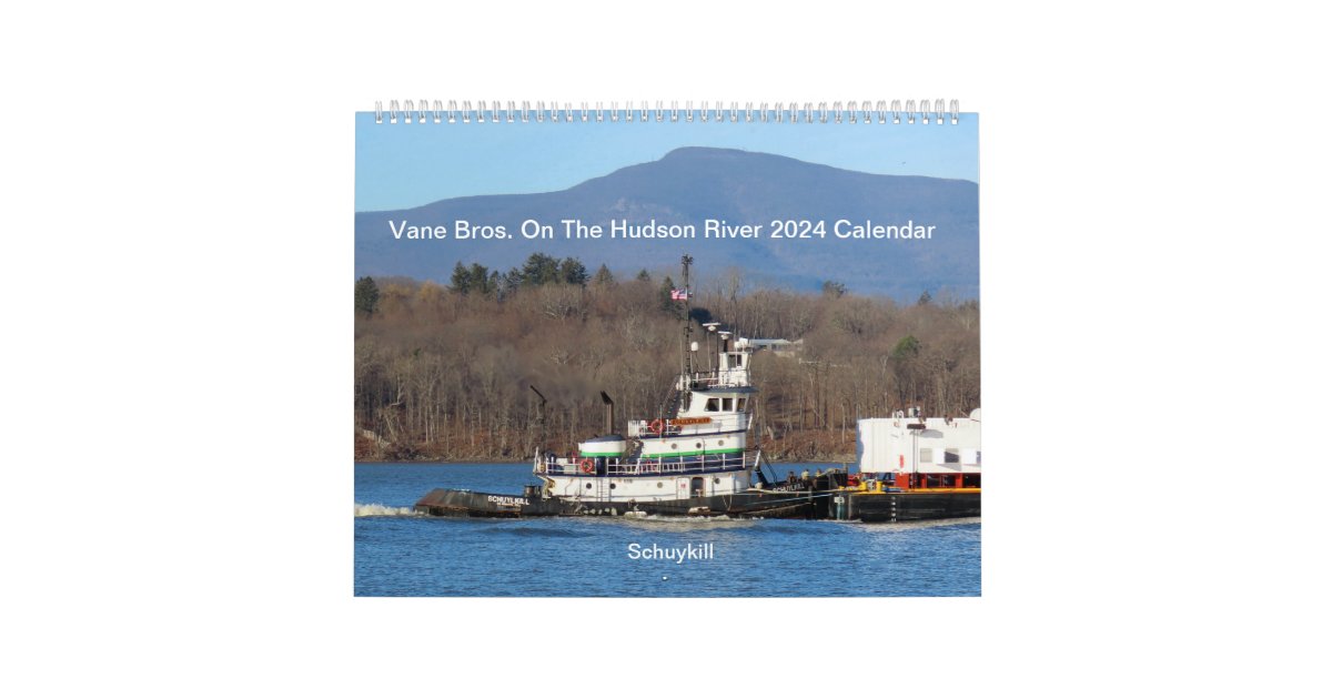 Vane Bros. Tugs On The Hudson River 2024 Calendar | Zazzle