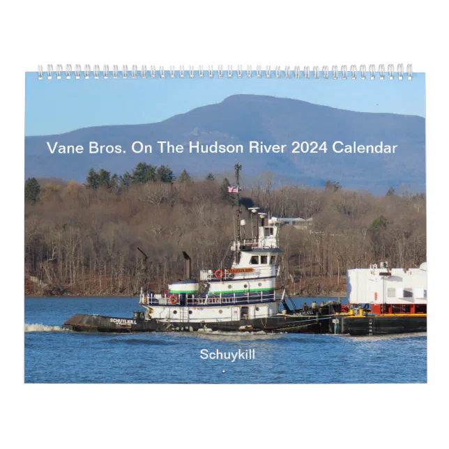 Vane Bros. Tugs On The Hudson River 2024 Calendar | Zazzle