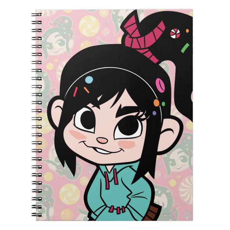 Vanellope Von Schweetz 2 Notebook | Zazzle