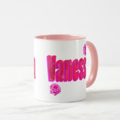 Vanessa Name Logo, Mug | Zazzle