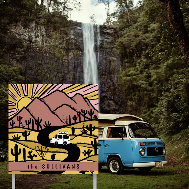 Vanlife Camper RVing CUSTOMIZED & SITE OCCUPIED Sign | Zazzle