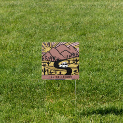 Vanlife Camper RVing CUSTOMIZED & SITE OCCUPIED Sign | Zazzle